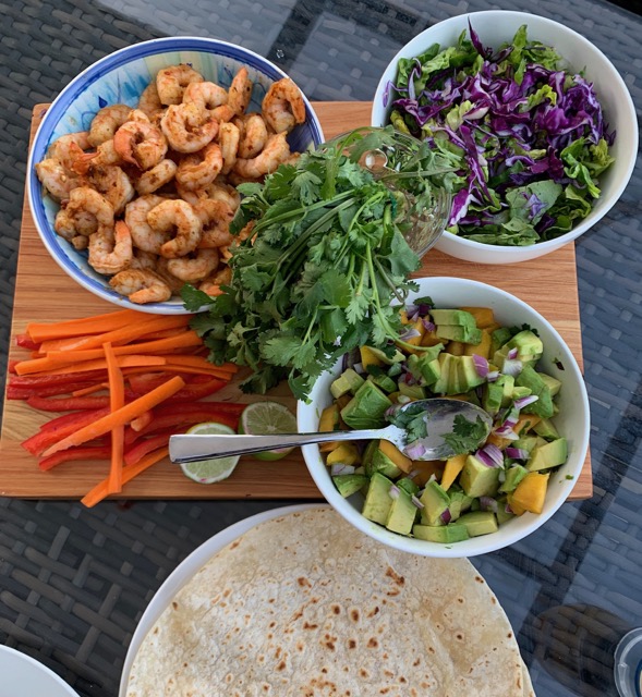 Mexican Prawn Burritos with Mango Salsa - Mind Your Nutrition
